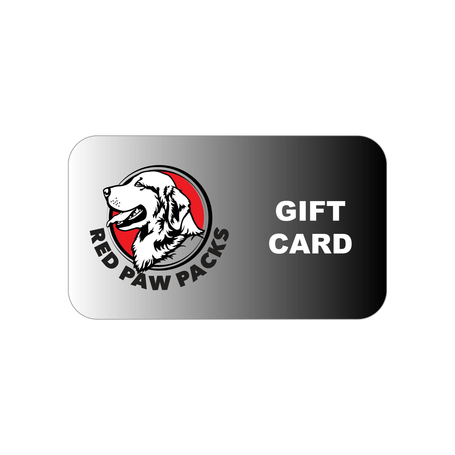 Gift Card ⋆ Red Paw Packs